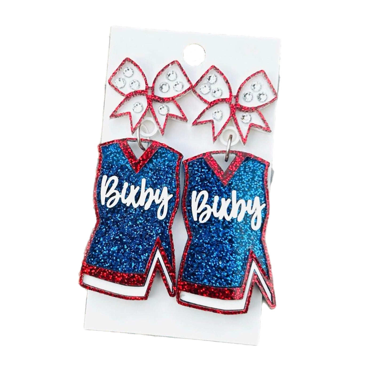 Bixby Cheer Uniform Earrings – Fieldhouse Gear